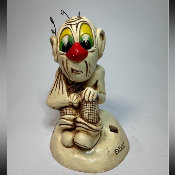 exdol | Accents | 97s Exdol Frosst Dingbat Clown Figurine Rare ...